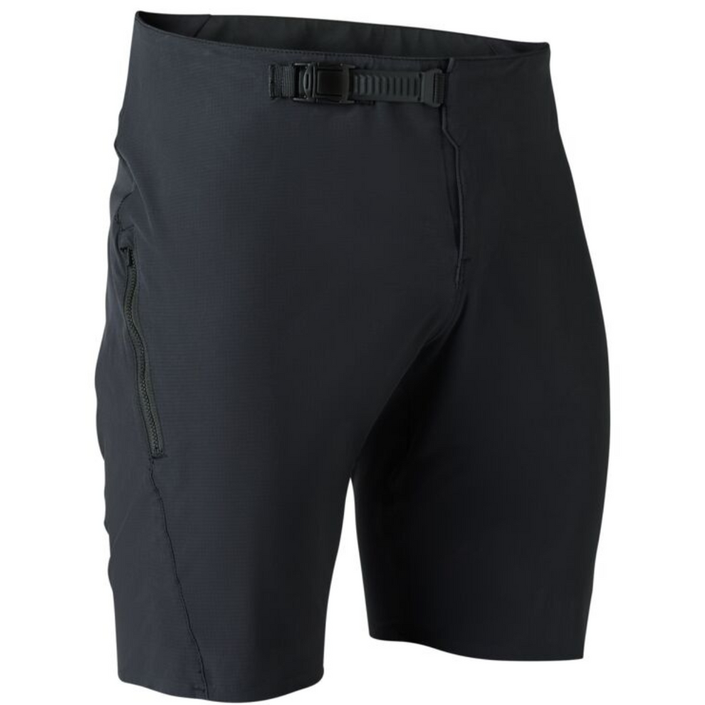 SHORT FOX FLEXAIR ASCENT NEGRO CON PAD – BE THE RACE